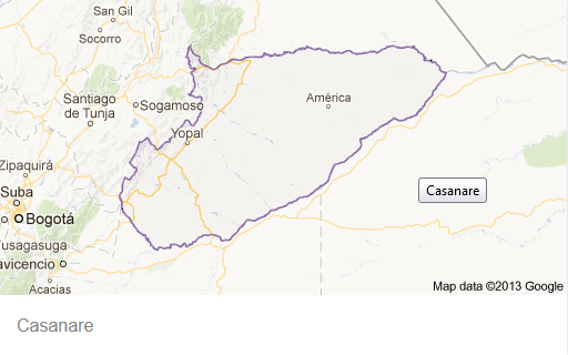 Sitios turisticos de Casanare